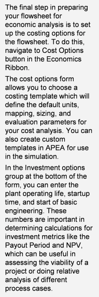 Getting Started With Activated Economics in Aspen HYSYS
